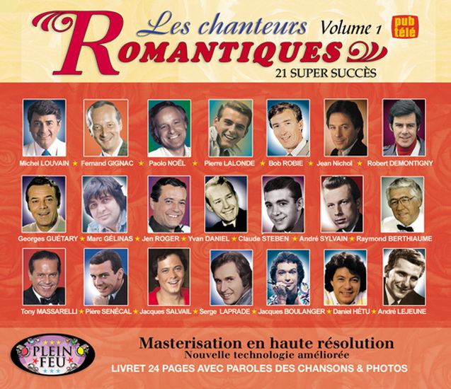 COMPILATION - Les Chanteurs romantique Vol.1 - Francophone ...