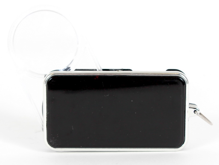 POCKET MAGNIFYING GLASS CASE BLACK - Loupe de poche boitier noir ...