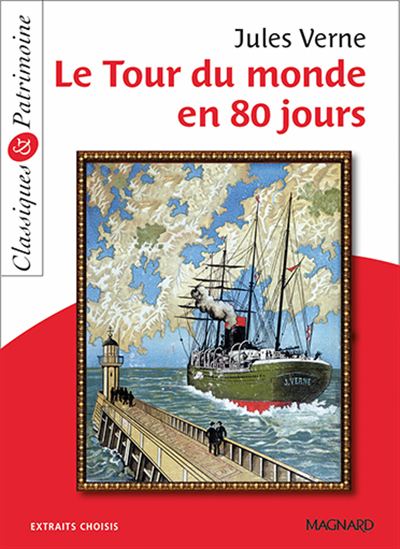 JULES VERNE - Le Tour du monde en 80 jours - Romans français - LIVRES ...
