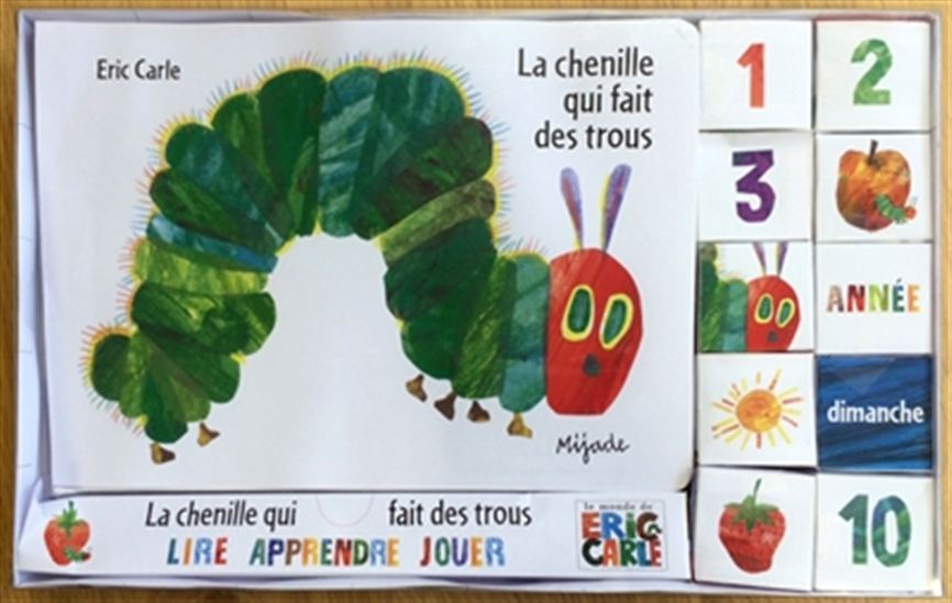 ERIC CARLE - La Chenille qui fait des trous Cof. - Livres pour bébé ...