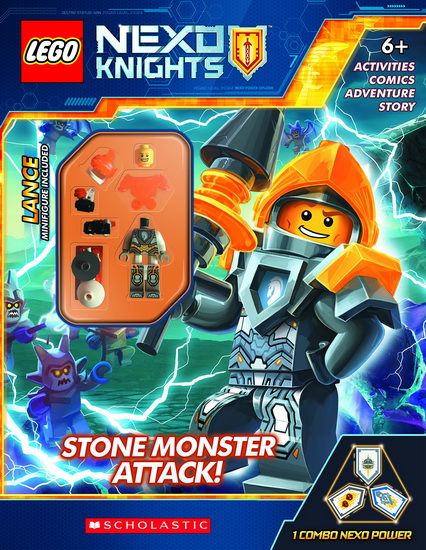 SCHOLASTIC INC - LEGO NEXO KNIGHTS Activity Book with Minifigure #3 ...
