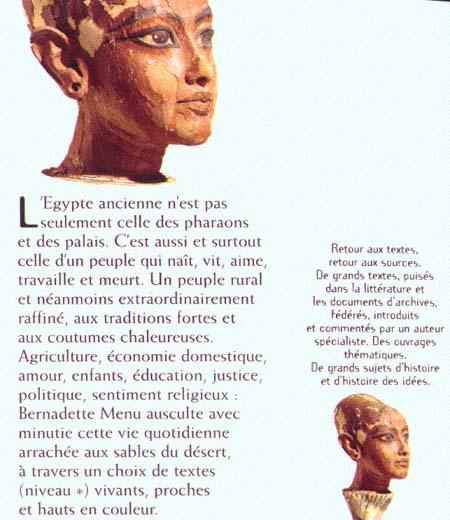 BERNADETTE MENU - Vivre en Egypte ancienne - Histoire - LIVRES - Renaud-Bray.com - Livres ...