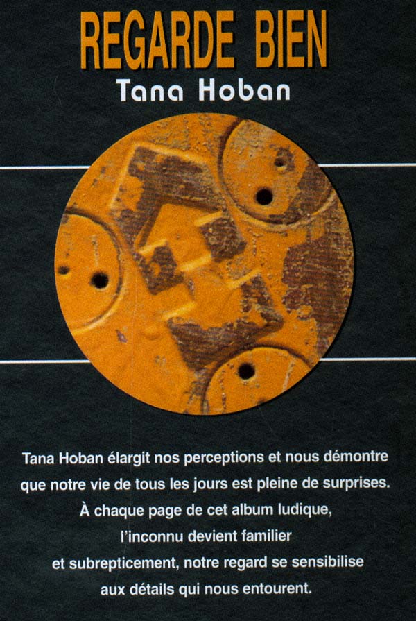 TANA HOBAN - Regarde bien - Albums illustrés - LIVRES - Renaud-Bray.com ...