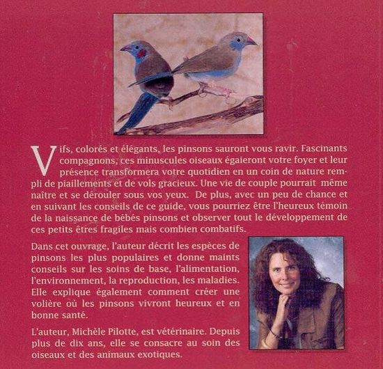 MICHELE PILOTTE - Les Pinsons - Faune - LIVRES - Renaud-Bray.com ...