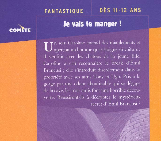 ROBERT BELFIORE - ARNAUD ROZON - Je vais te manger! - Halloween ...