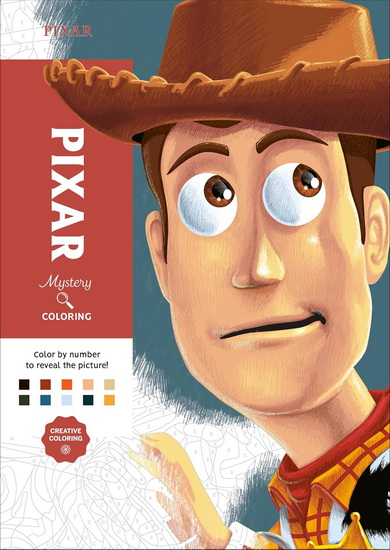 JÉRÉMY MARIEZ - Disney Mystery Coloring: Pixar: A Color by Number Book ...