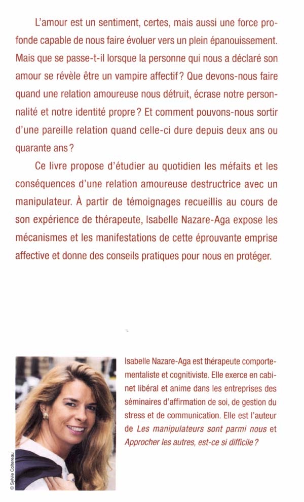 ISABELLE NAZARE-AGA - Les Manipulateurs et l'amour - Croissance ...