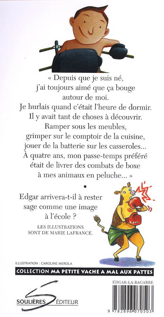 ROGER POUPART - MARIE LAFRANCE - Edgar-la-bagarre #72 - Livres ...