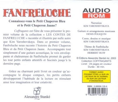 YAROSHEVSKAYA KIM - Les Contes de Fanfreluche - Jeunesse ...