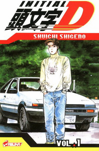 SHUICHI SHIGENO - Initial D #01 - Mangas - LIVRES - Renaud-Bray.com - Livres + cadeaux + jeux